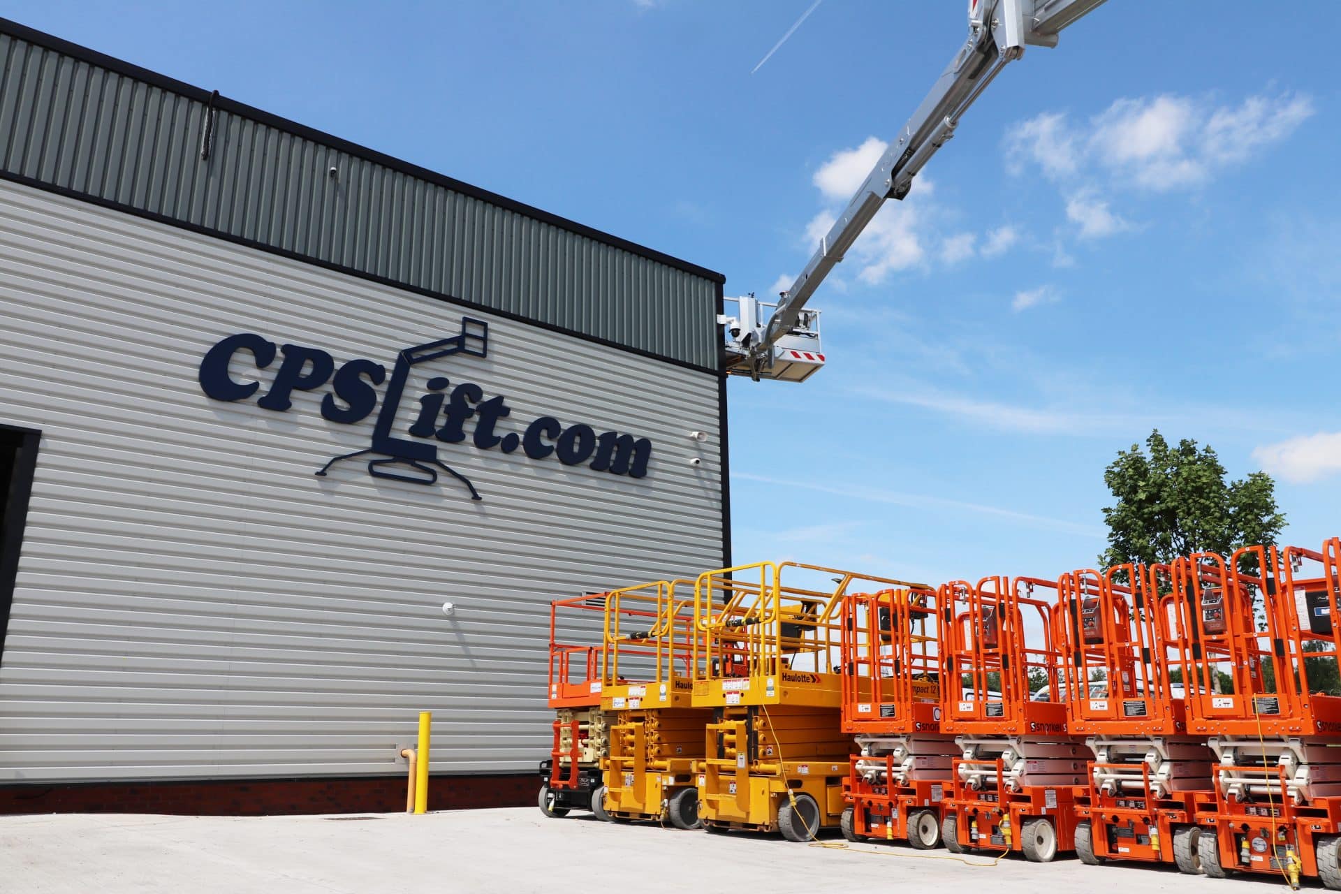 CPS Lift Signage Installation | Pontefract | HG Graphics