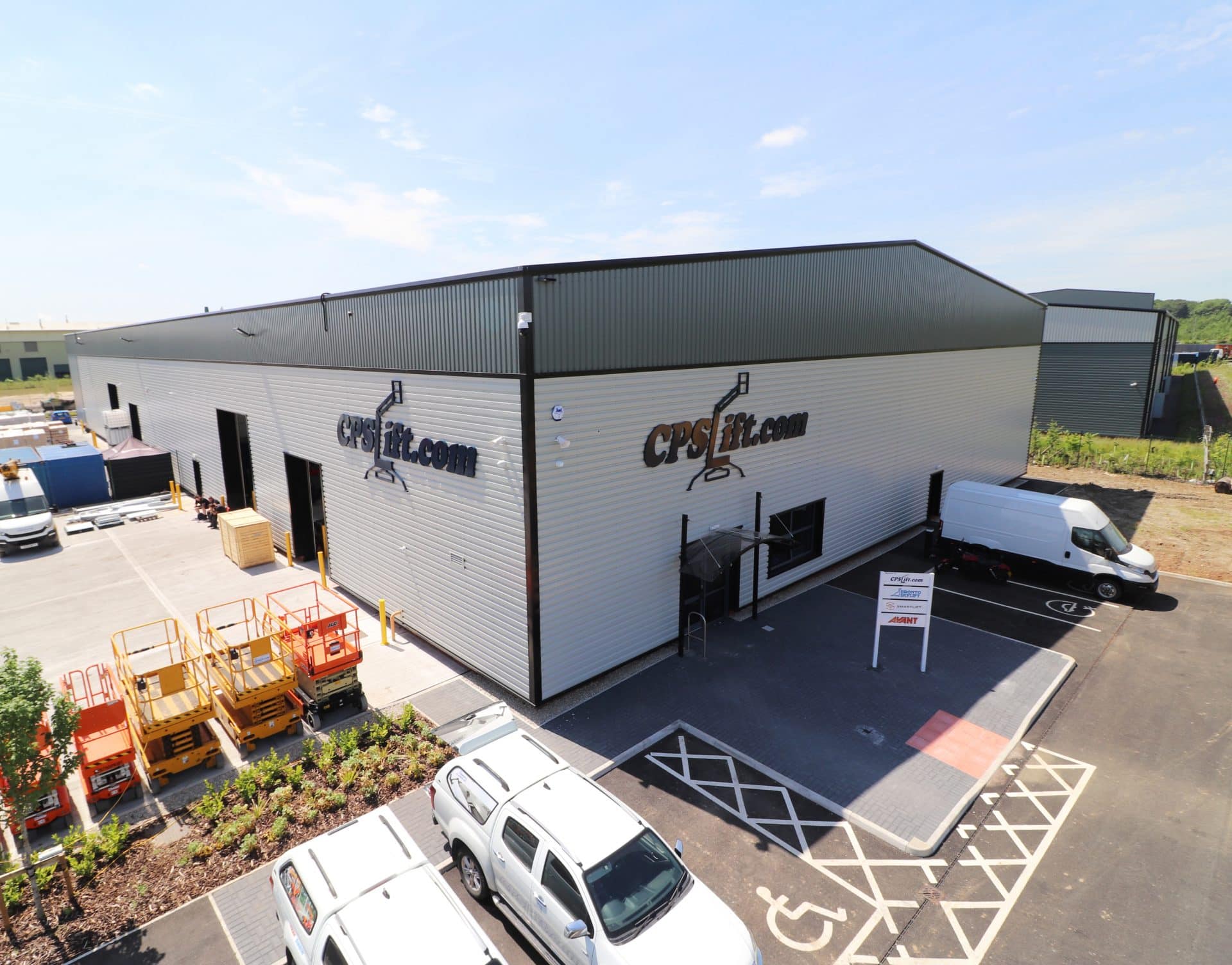 CPS Lift Signage Installation | Pontefract | HG Graphics