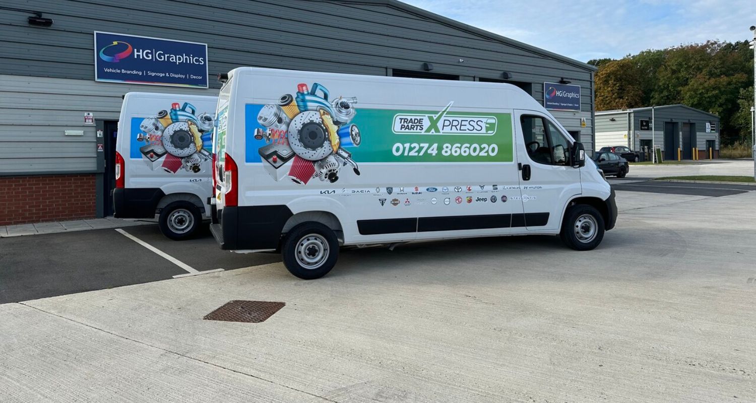 Trade Parts Express - Fleet Branding | Vehicle Fleet Wrap